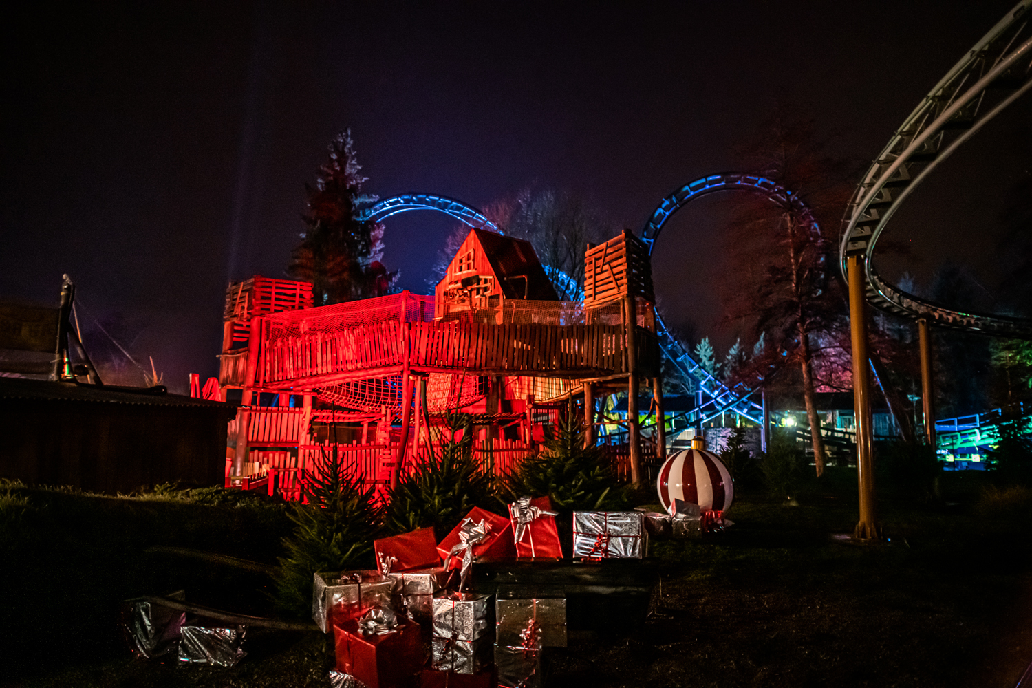 Le Père-Noël débarque à Walibi pour faire son Christmas Show