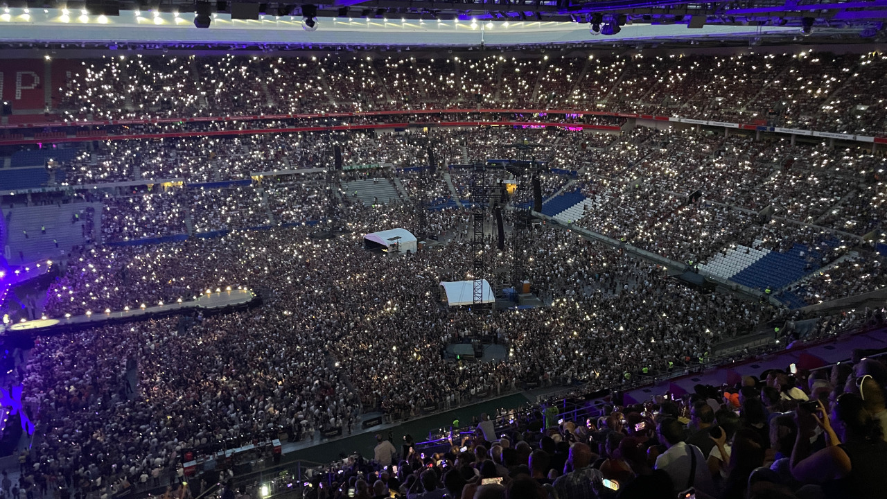 Six concerts et 318 000 spectateurs en un mois : record d'affluence pour le Groupama Stadium