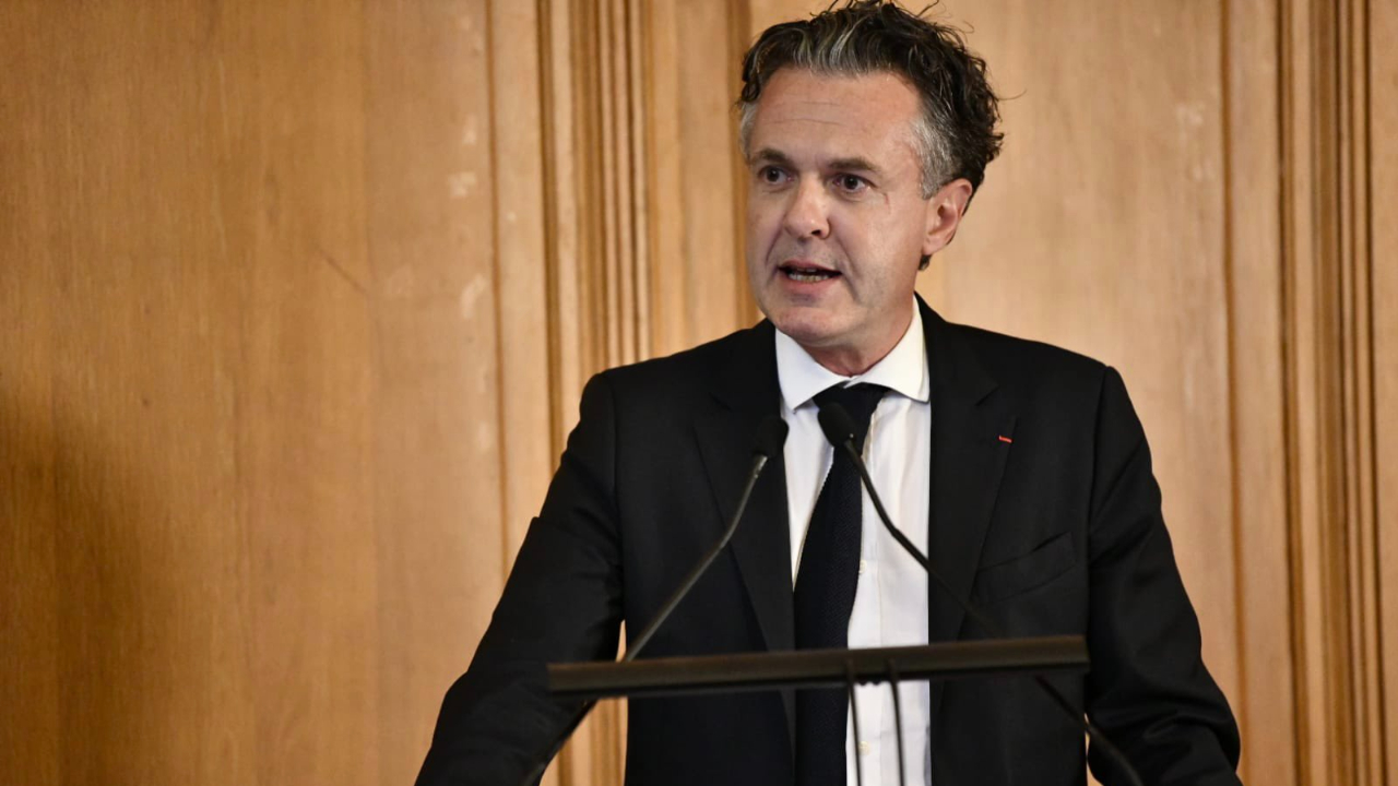 Lyon : le ministre de la Transition écologique Christophe Béchu en ...