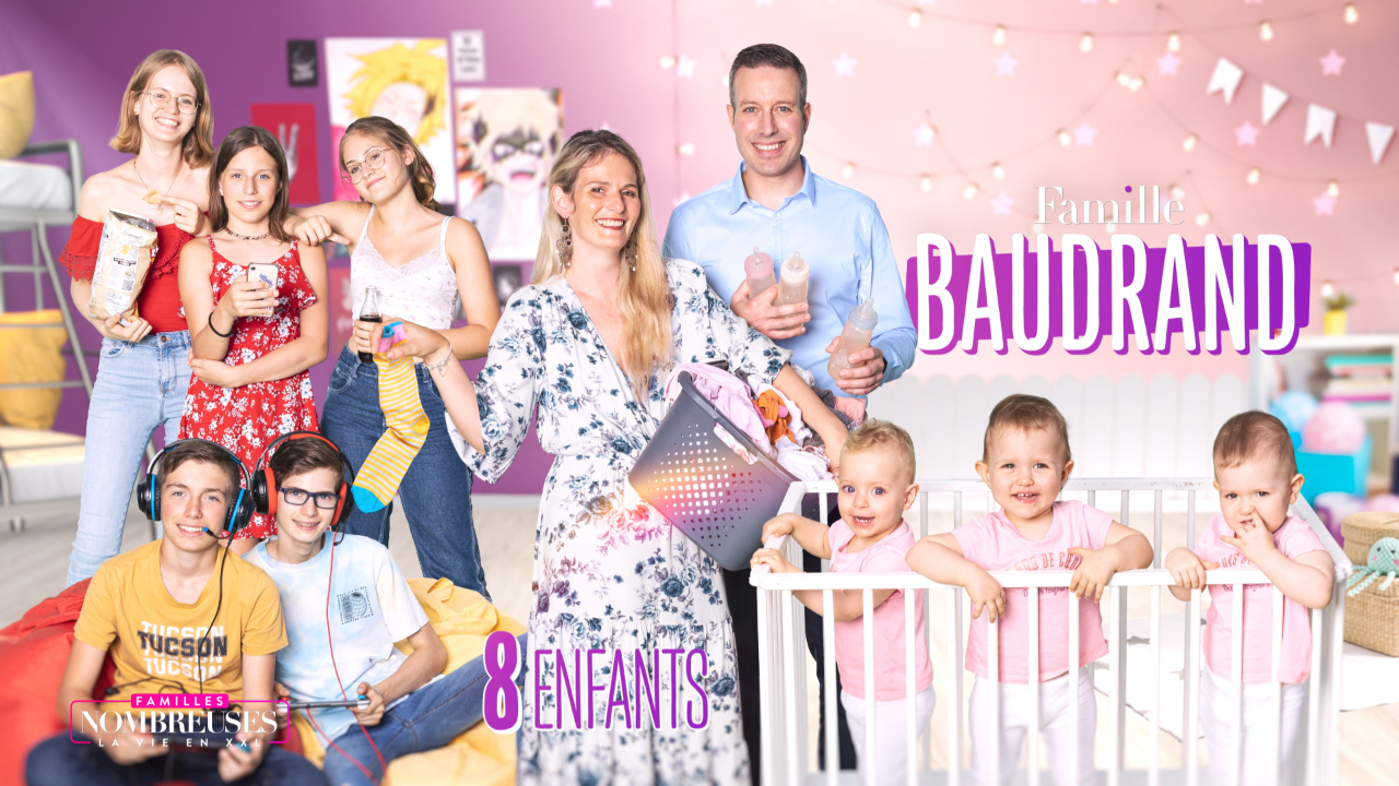 Ils sont du Rhône, ont 8 enfants et partagent leur quotidien dans l ...
