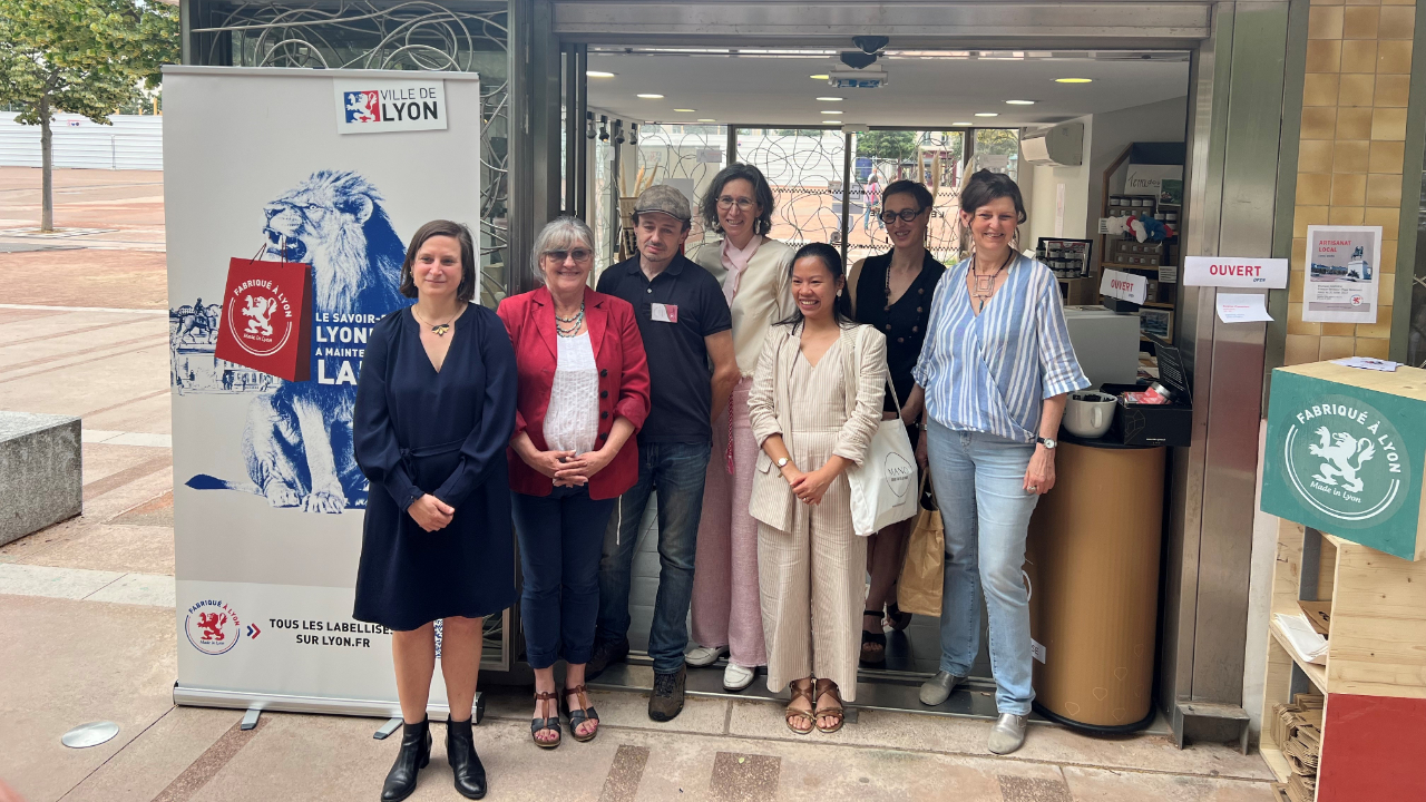 L’association du Label Fabriqué à Lyon débarque place Bellecour