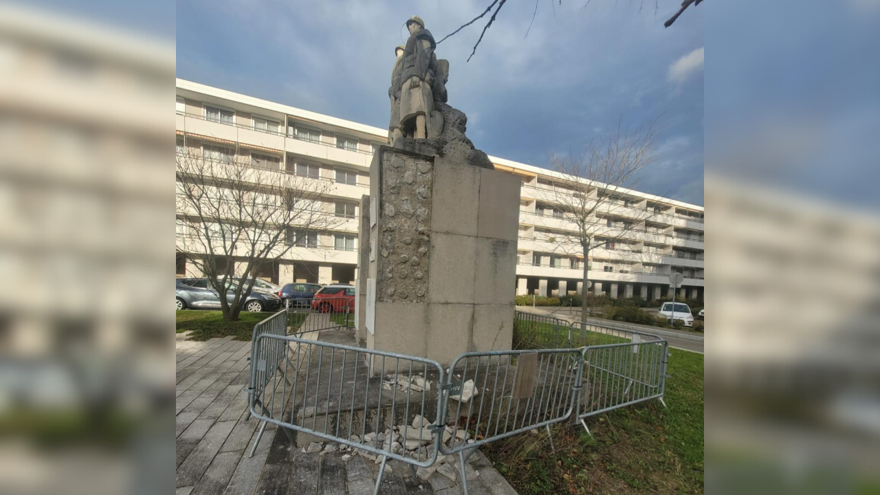 Lyon : le monument aux morts d’Oran à La Duchère laissé à l’abandon ...