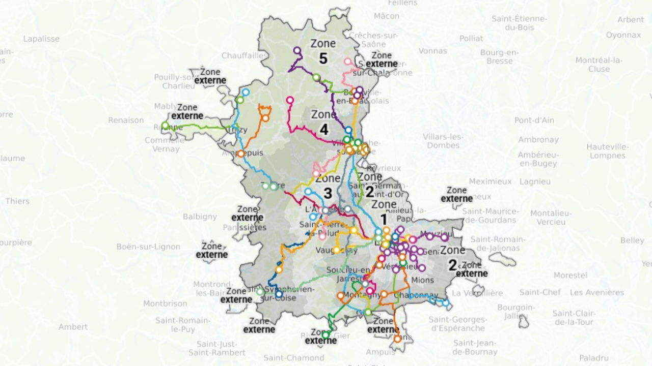 TCL : une carte interactive en ligne pour se repérer dans le nouveau ...