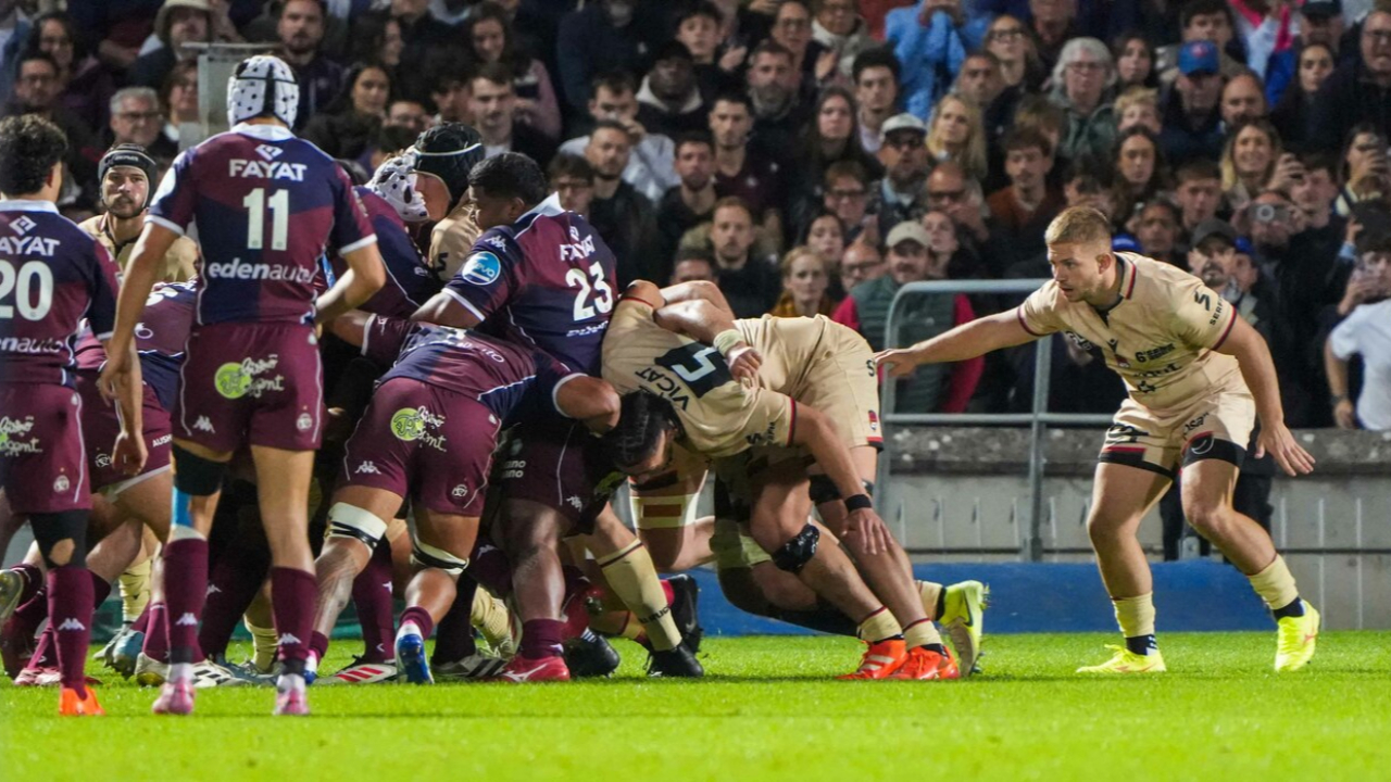 UBB-LOU : Lyon a vendangé en Gironde (32-20)... | Rugby-Addict