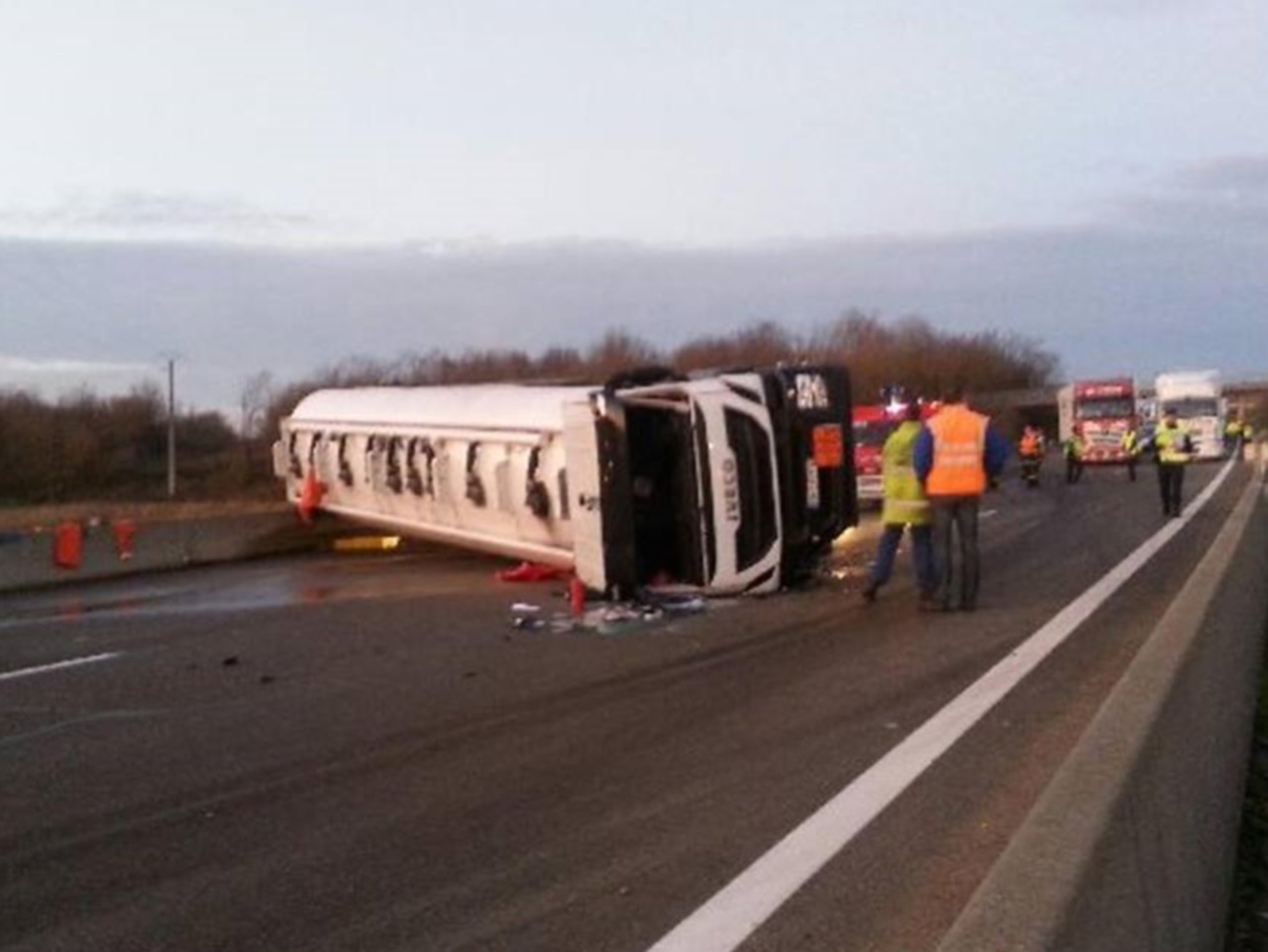 L’A42 coupée pendant plusieurs heures (MàJ)