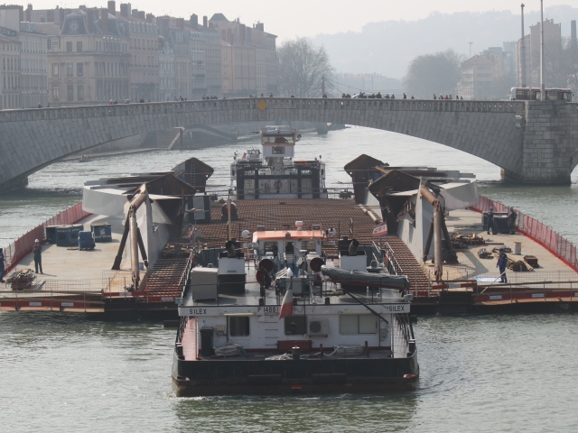 Pont Schuman : Une première étape franchie avec succès