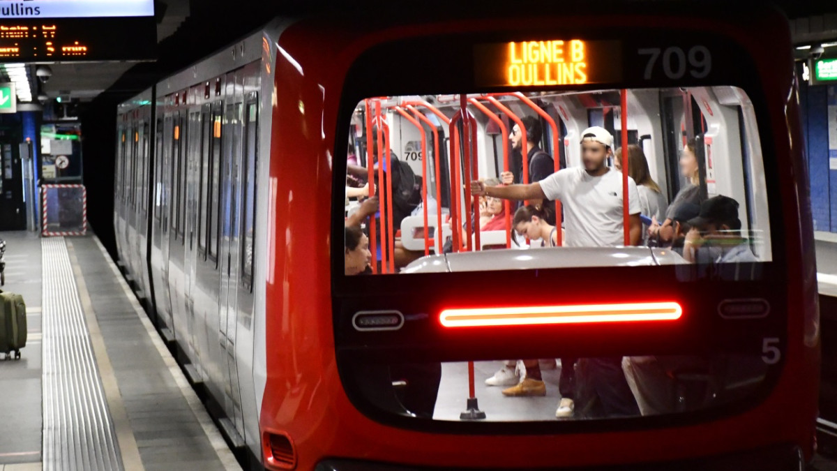 Lyon : le métro B totalement paralysé ce lundi après-midi, que s'est-il ...