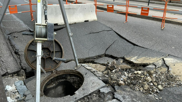 Intempéries à Lyon : la Montée de la Boucle en partie fermée pendant ...