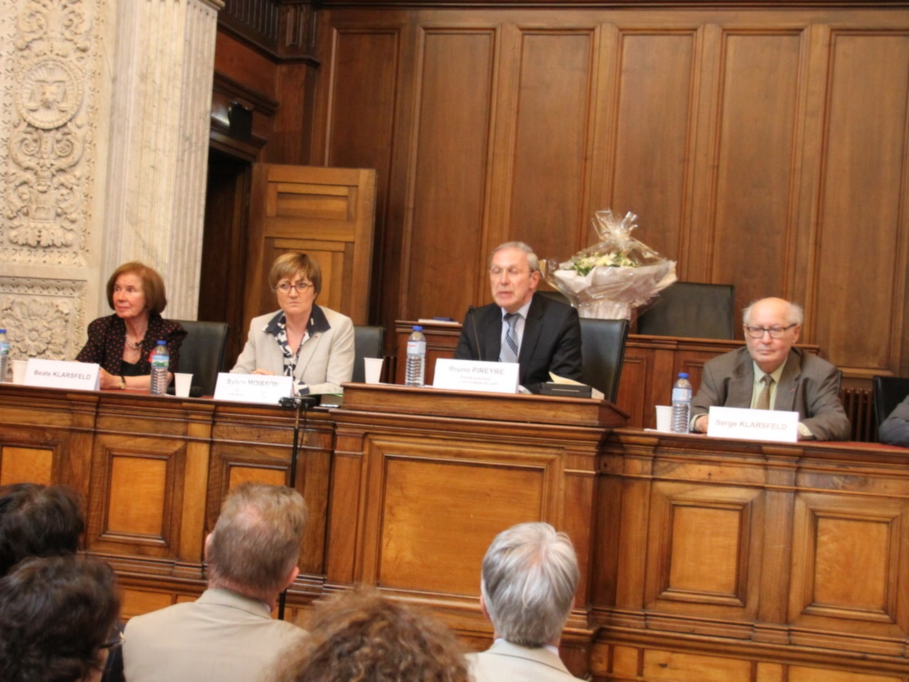 Les époux Klarsfeld revenaient pour la première fois sur les lieux du ...