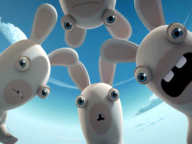 Les "Lapins Crétins" réussissent leurs débuts en dessin animé